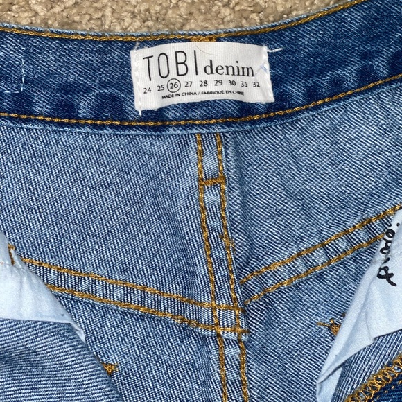 Tobi | Jeans | Tobi Multi Patch Jeans 26 | Poshmark